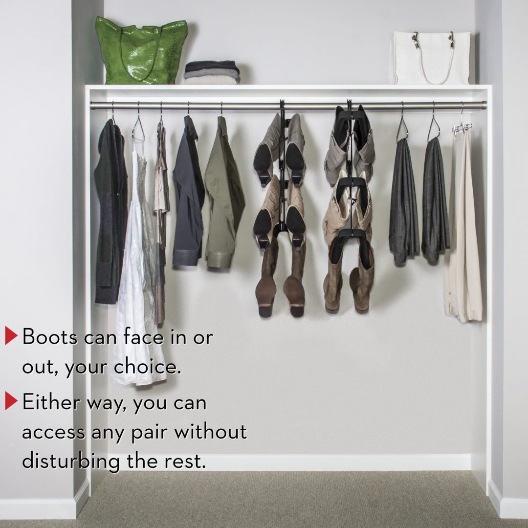 3 Pair Hanging Boot Rack • Boot Butler